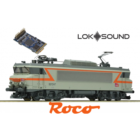 ESU Loksound V5 NEM658 PluX22 for BB7200 electric locomotive Roco