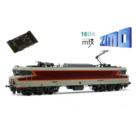 ZIMO MS440C 21MTC for CC6500 SNCF electric locomotive
