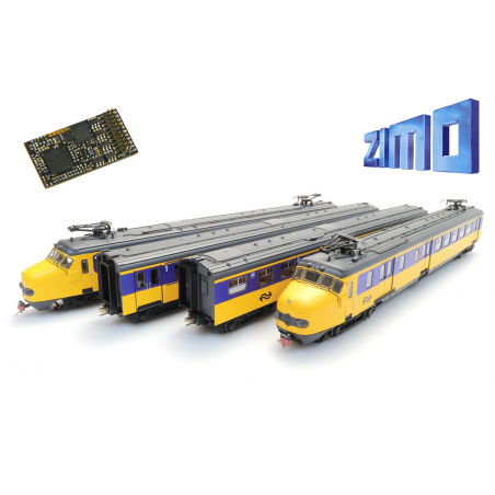 ZIMO MS450P22 PluX22 for Class Mat '64/T Plan/ V Plan Apenkop NS electric railcar